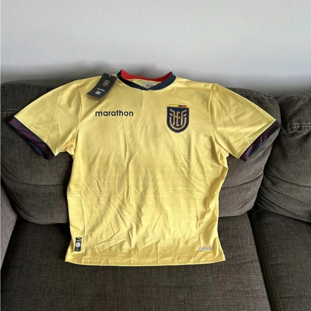 Marathon | Shirts | Ecuador Authentic National Team World Cup Qualifier ...